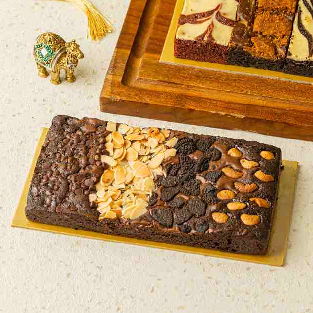 Jual Brownies Fudgy Dark Chocolate Chan Patisserie Size 20x10cm ...
