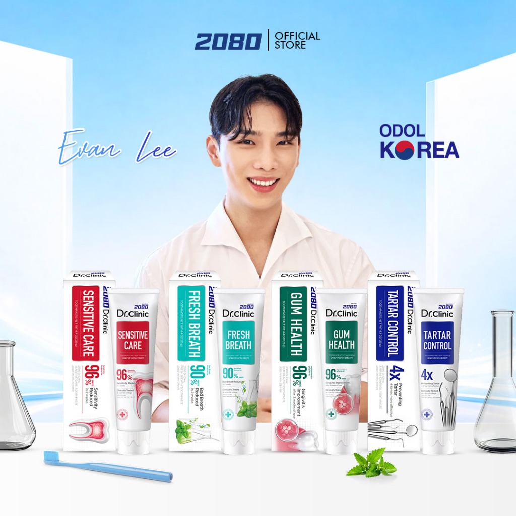Jual Odol Korea 2080 Dr.Clinic - Odol Korea/Pasta Gigi/Odol Bau Mulut ...
