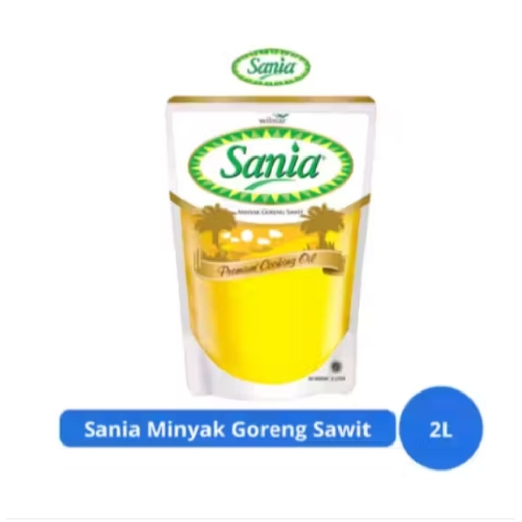 Jual SANIA MINYAK GORENG PREMIUM KEMASAN 2LITER | Shopee Indonesia