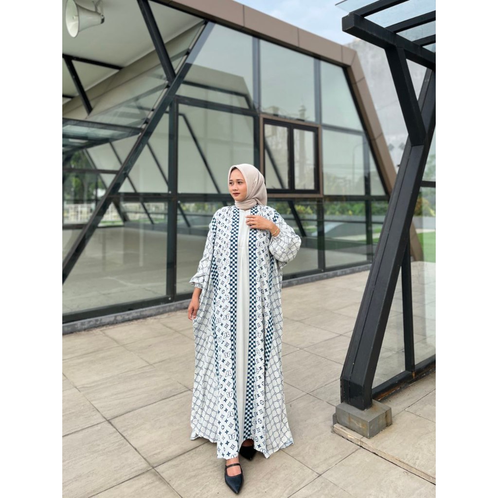 Jual Kaftan Rayon Premium Abaya Bella Gamis Busui Frendly Jumbo ...
