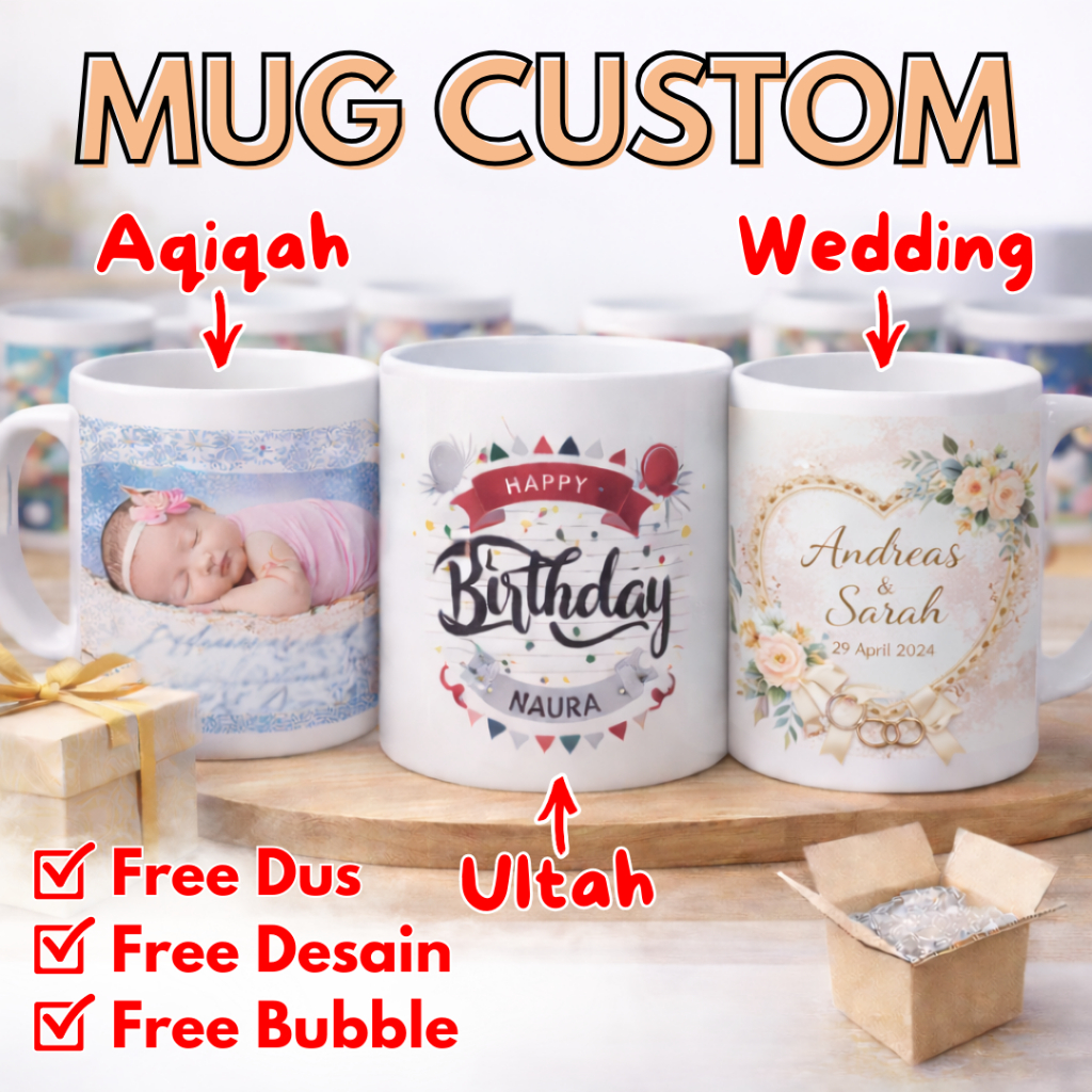 Jual Mug Custom Terlengkap & Harga Terbaru April 2026 | Shopee Indonesia