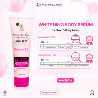 Jual NEW SYB [Whitening Body Serum 200ML] – Dengan Collagen, 5% ...