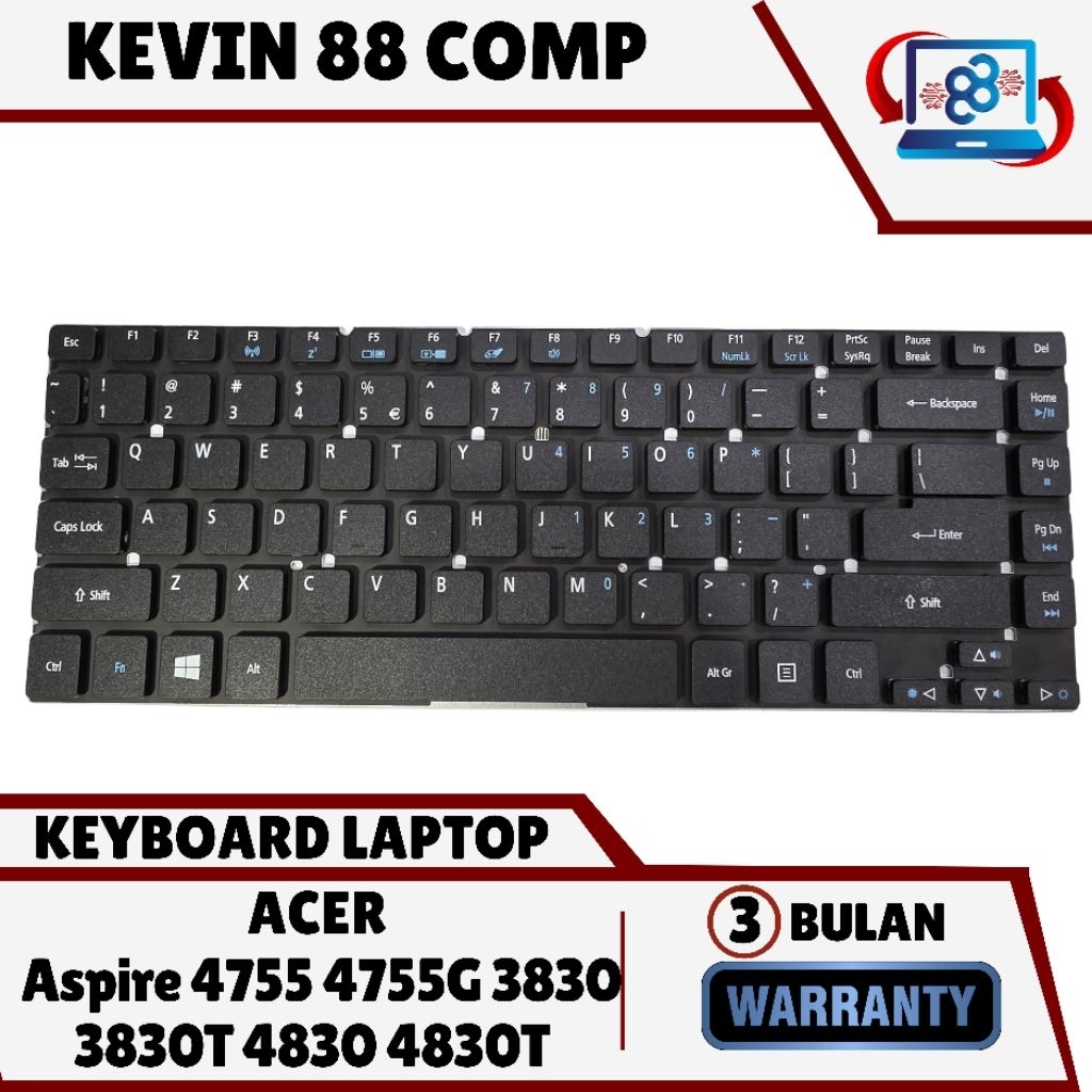 Jual Keyboard Acer Aspire 4755 4755G 3830 3830T 4830 4830T | Shopee ...