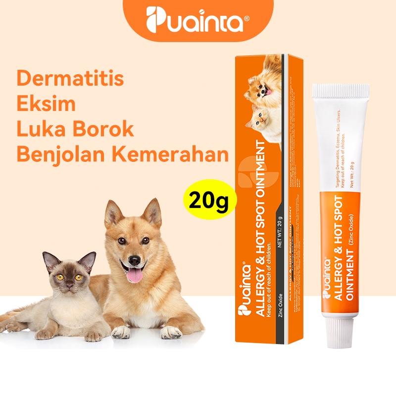 Jual PUAINTA Salep Obat Luka Anjing Atasi Benjolan Gatal Eksim Borok ...