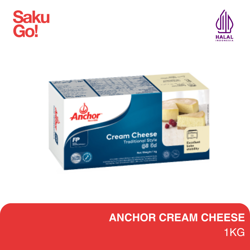 Jual Anchor Cream Cheese 1kg | Cream Cheese 1kg | Shopee Indonesia
