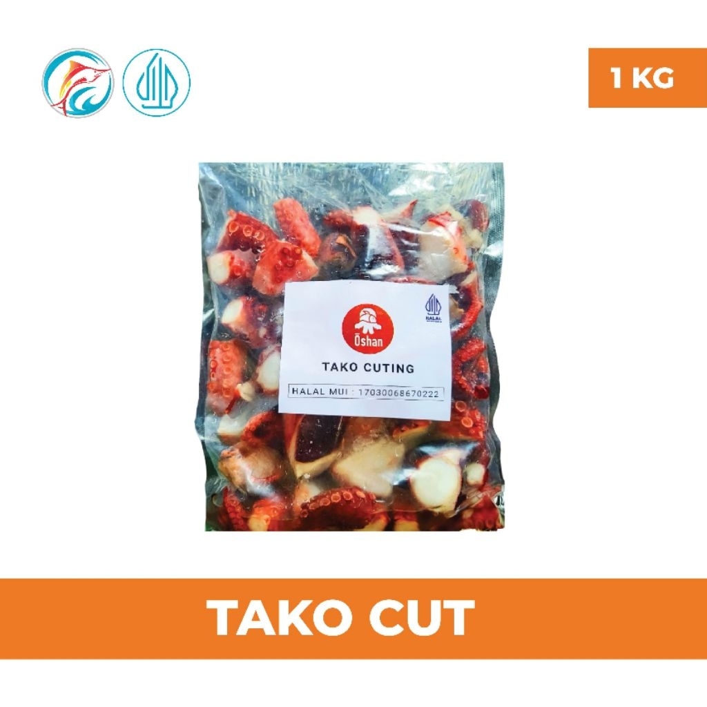 Jual TAKO CUT GURITA POTONG 1 KG GURITA TAKOYAKI HALAL PREMIUM TAKO LEG ...