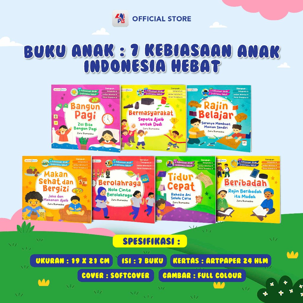 Jual Buku Cerita Anak Seri 7 Kebiasaan Anak Indonesia Hebat ...