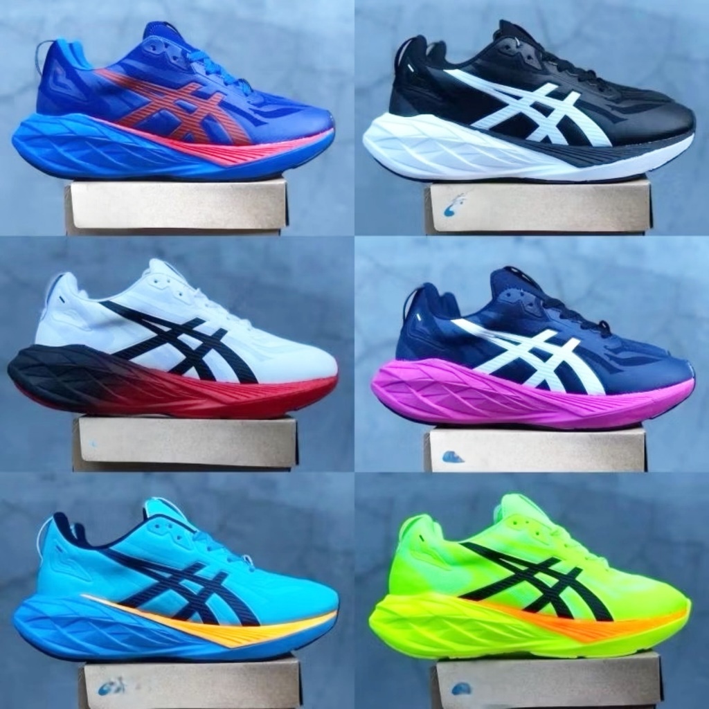 Jual sepatu running asik 4 best quality sepatu unisex pria dan wanita ...