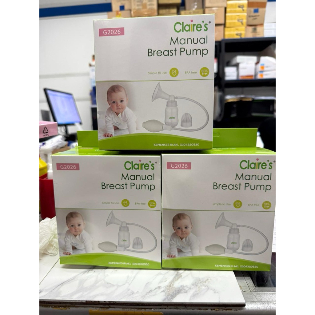 Jual Manual Breast Pump / Pompa Susu G-2026 Claires | Shopee Indonesia