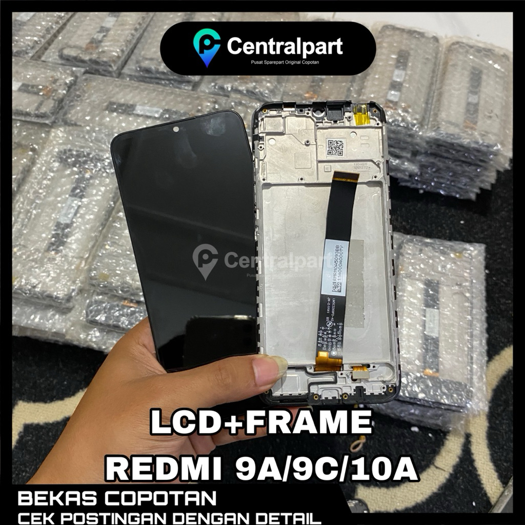 Jual LCD+FRAME XIAOMI REDMI 9A/ 9C/ 10A COPOTAN | Shopee Indonesia