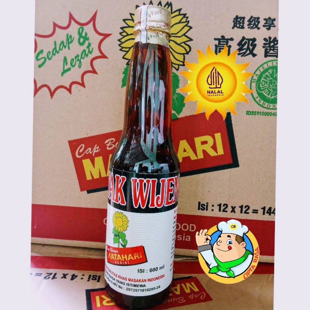 Jual MINYAK WIJEN BUNGA MATAHARI 600ML (Botol Plastik Jumbo) | Shopee ...