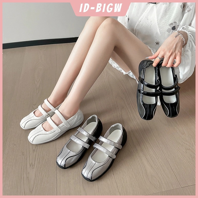 Jual Ready-Sepatu Mary Jane Sol Tebal Dengan Velcro Untuk Wanita Model ...
