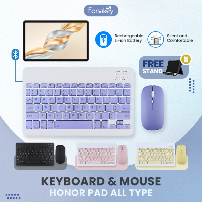 Jual ( SET KEYBOARD & MOUSE ) for Tablet Honor Pad X7 8.7 / X9A 11.5 ...
