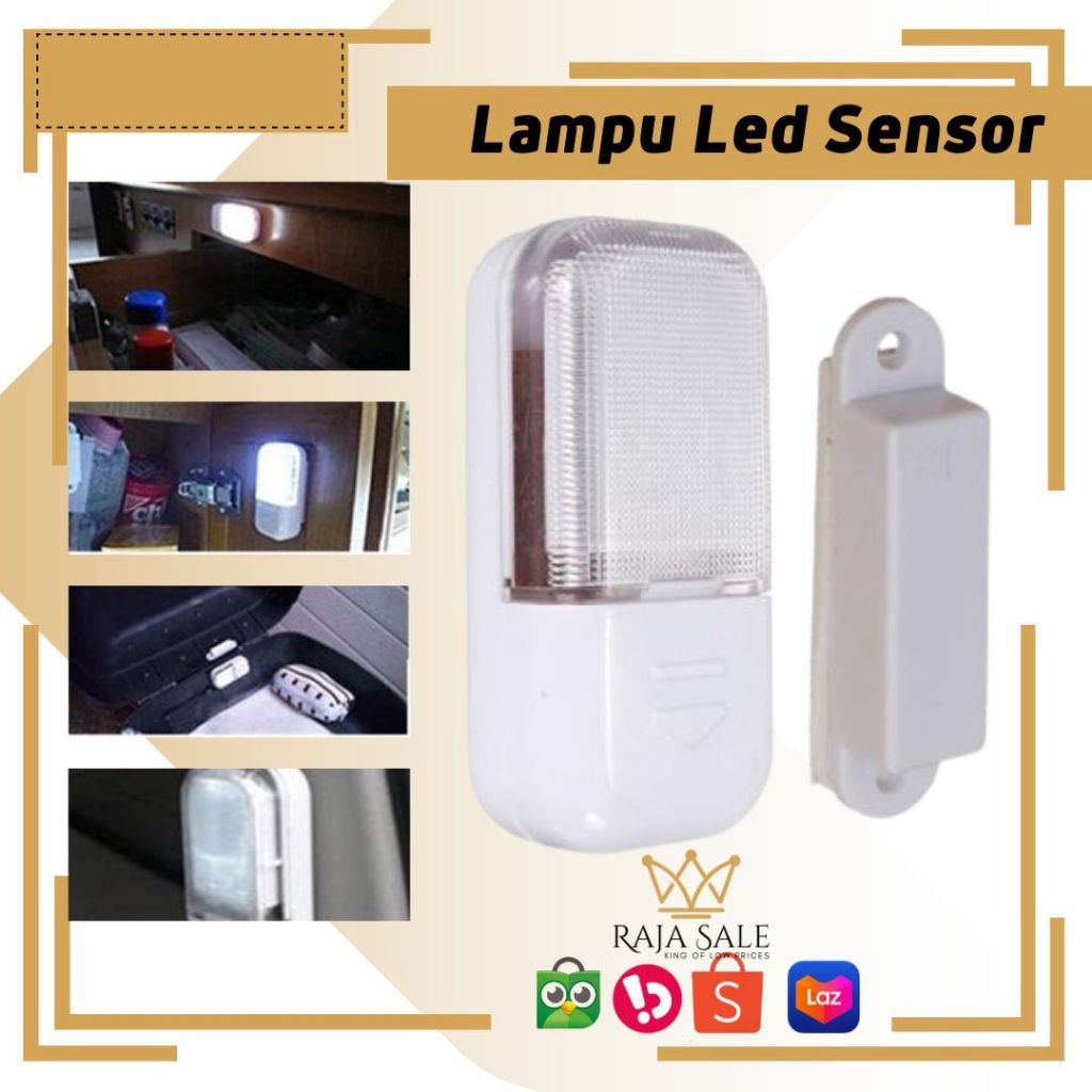 Jual Lampu Led Sensor Lemari Laci Otomatis Lampu Lemari Led Otomatis ...
