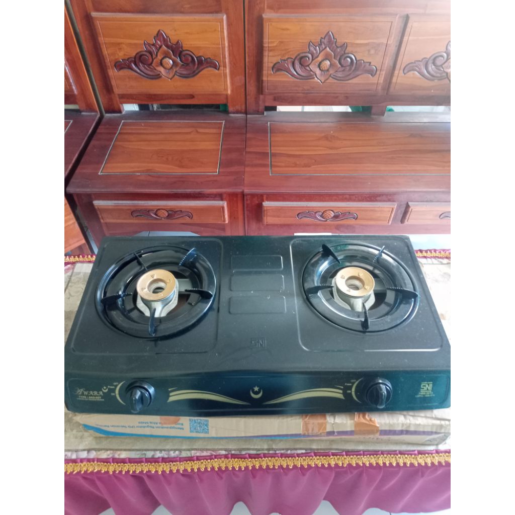 Jual kompor gas bekas Rasa Baru - rekondisi niko tuku 2 Ijo | Shopee ...