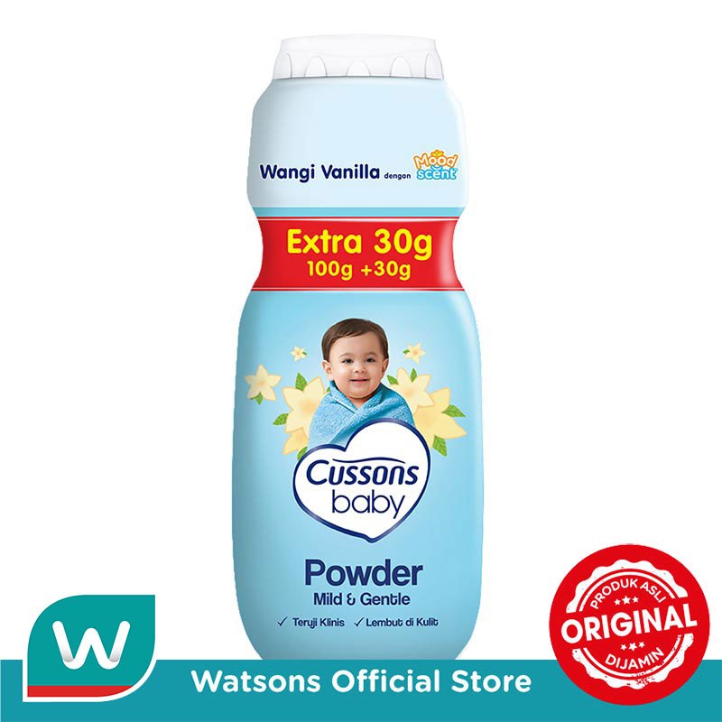 Jual Cussons Baby Powder Mild & Gentle 100g | Shopee Indonesia