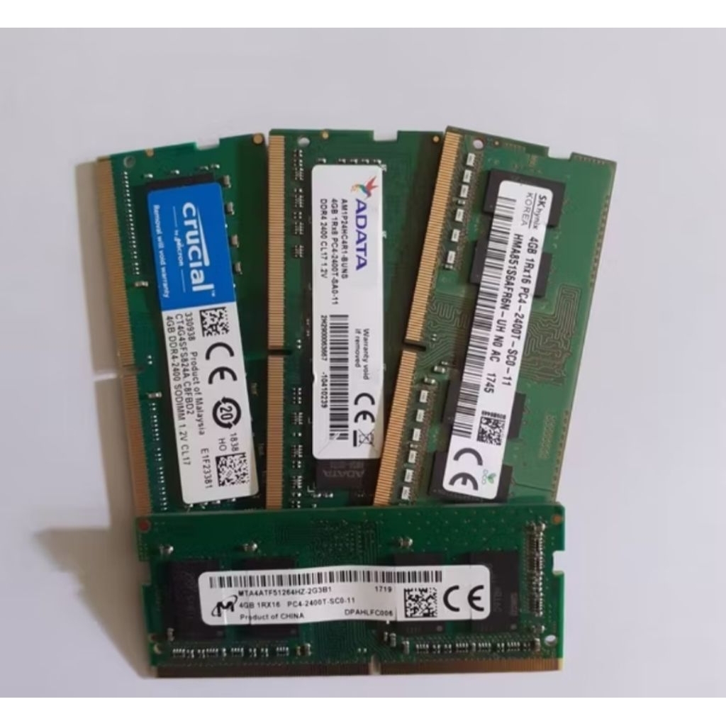 Jual READY RAM SODIM DDR4 4GB COPOTAN LEPTOP ORI MEREK RENDEM | Shopee ...
