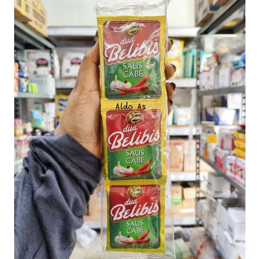 Jual Saos Dua Belibis Sachet / Saos sambal Renceng Isi 10 pcs | Shopee ...