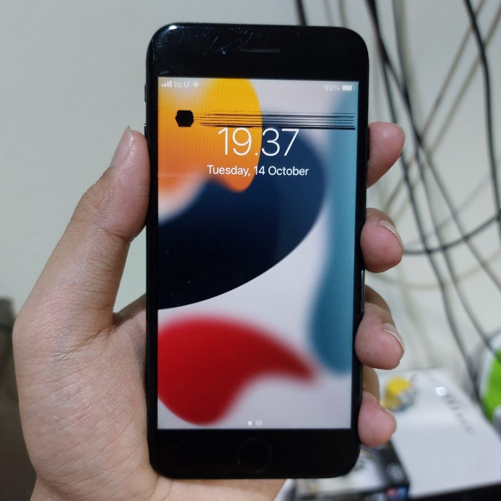 Jual LCD iPhone 7 biasa hitam ori 100% copotan ada minus | Shopee Indonesia