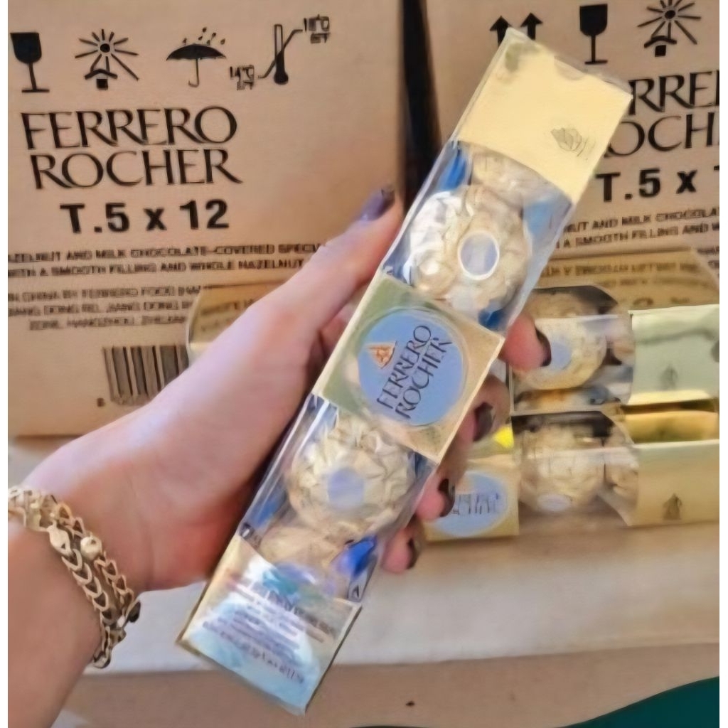 Jual Ferrero Rocher Premium Chocolate Isi 5pcs 62.5gr Fererro (16pcs ...