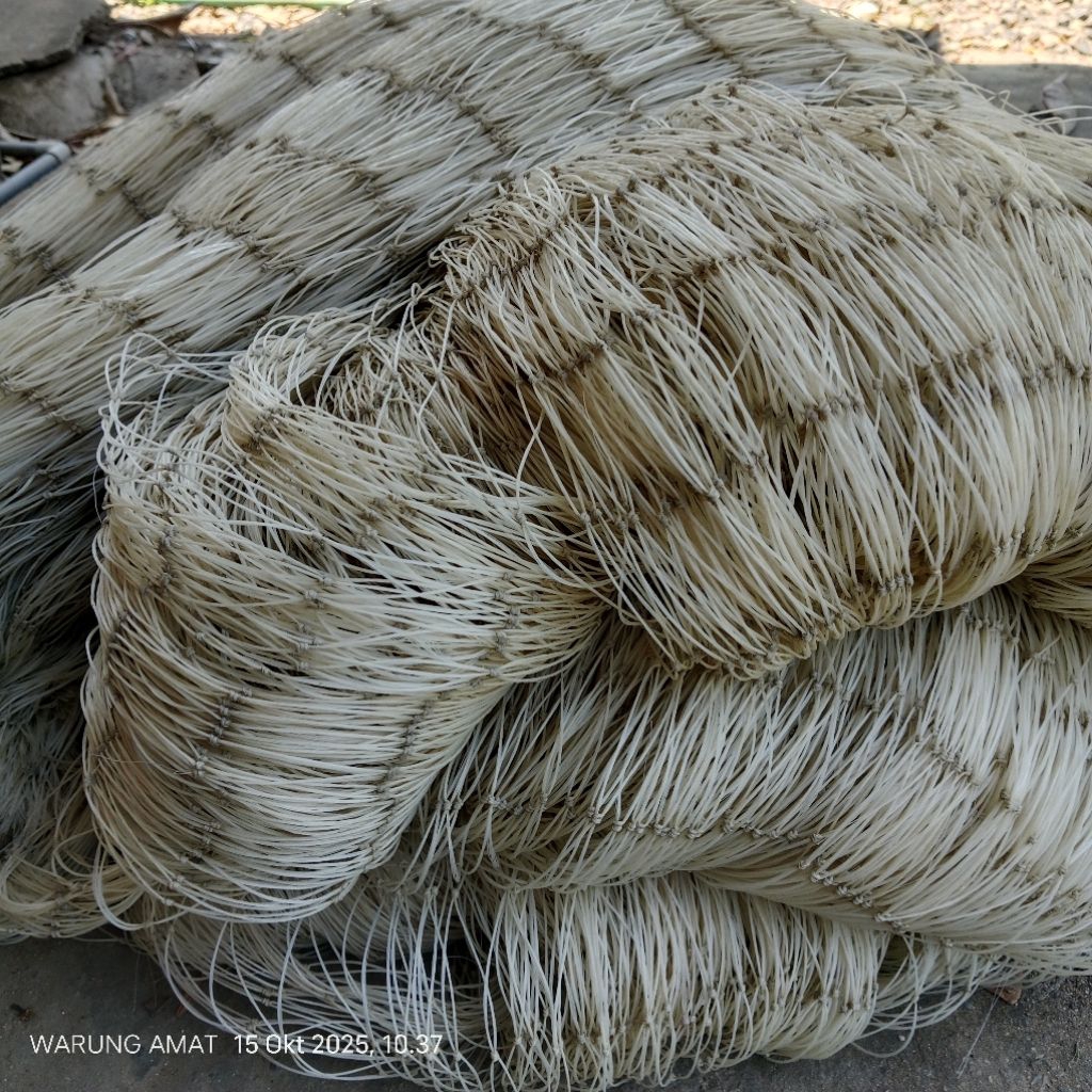 Jual Jaring Milenium bekas, Jaring Laut 14m x 100m, jaring pagar Ayam ...