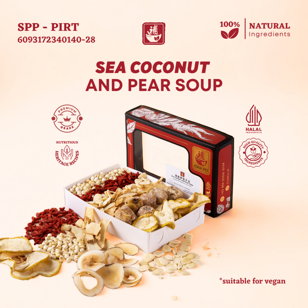 Jual Ciak Po - Ciakpo Sea Coconut and Pear Soup | Shopee Indonesia