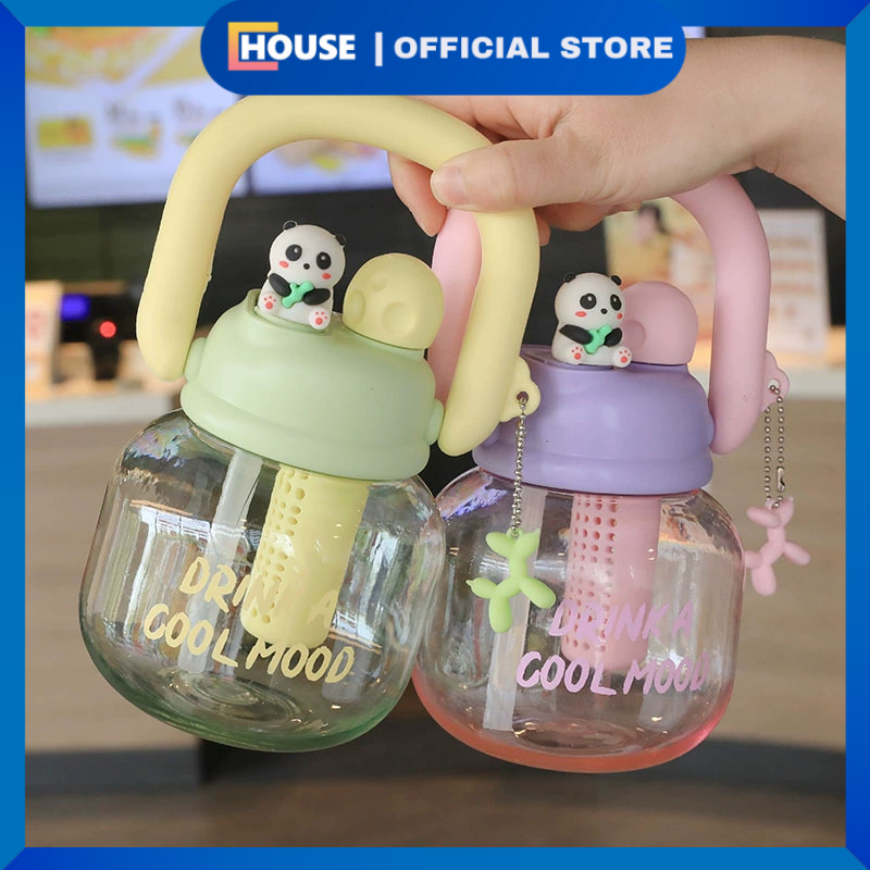 Jual UHOUSE Botol Minum Infused Handle Karakter Panda Sanrio 800ml ...