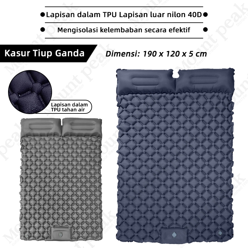 Jual Matras Angin Camping Pompa Kaki Otomatis, Tekstur Diamond TPU ...