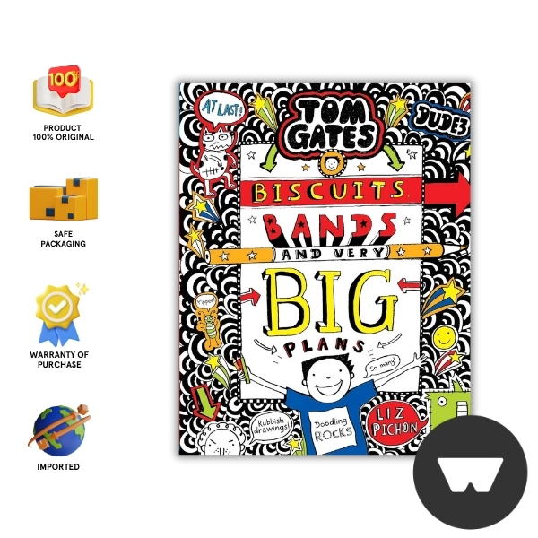 Jual Scholastic Uk - Tom Gates: Biscuits Bands And Very Big Plans ...
