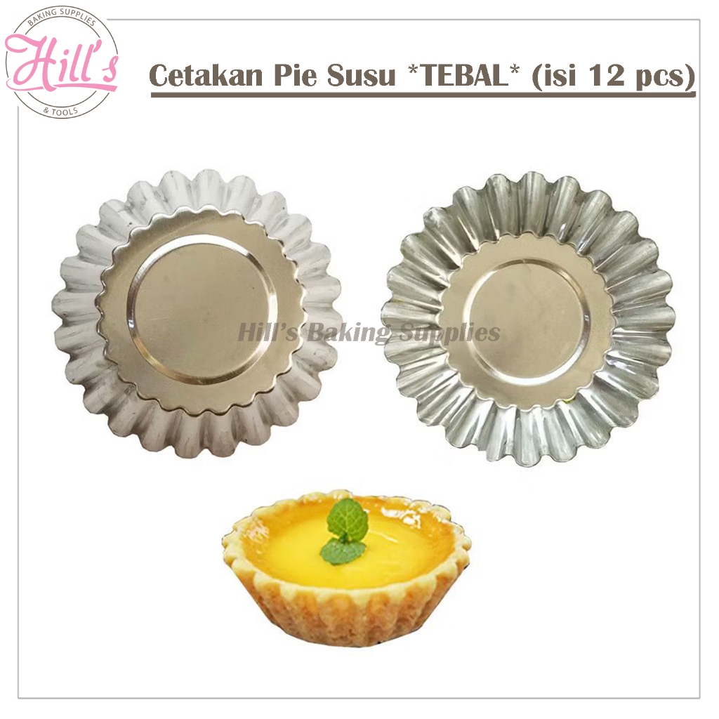 Jual CETAKAN PIE SUSU 5cm , 6cm , 7cm KEMBANG ALUMINIUM TEBAL ( HIGH ...