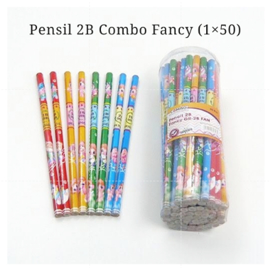 Jual Pensil 2B Combo Fancy 50Pcs Murah | Shopee Indonesia