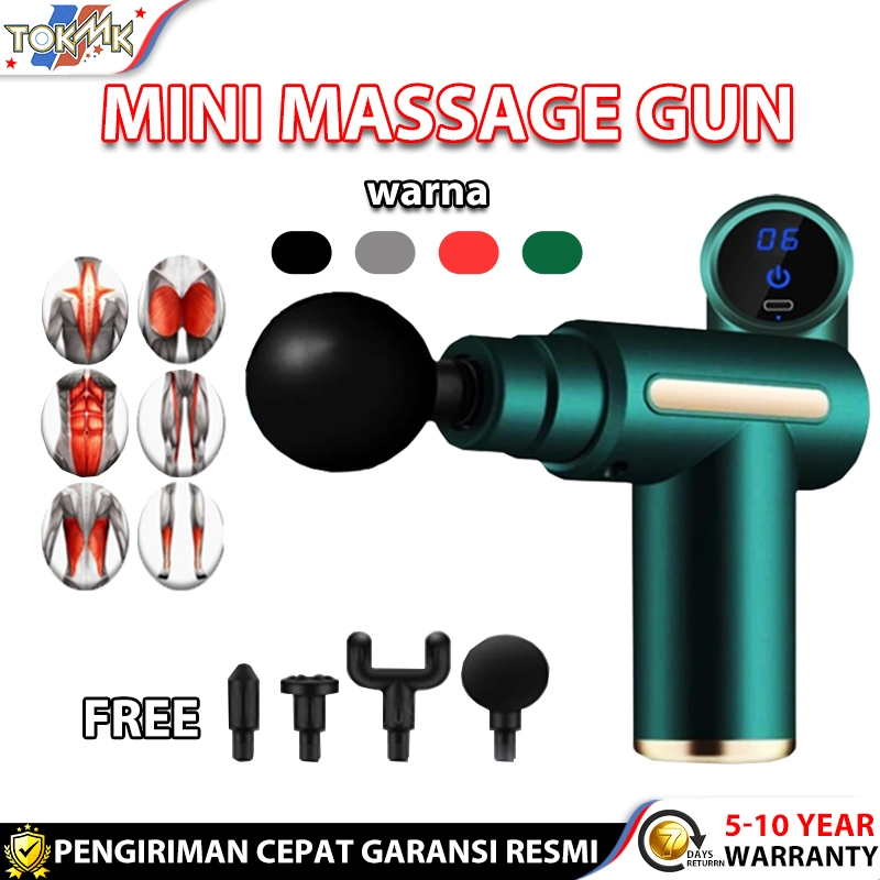Jual TOK MK MY-HI Alat Pijat Elektrik Massage Gun Therapy Getar Deep ...