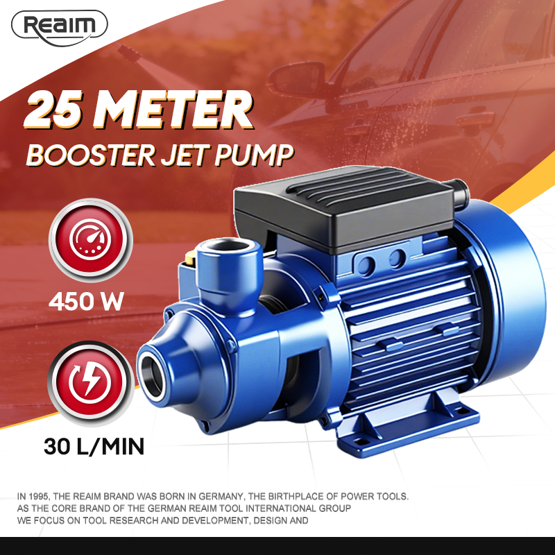 Jual REAIM Pompa Air Jet Pump 450W Otomatis - Daya Dorong 40M, Pompa ...
