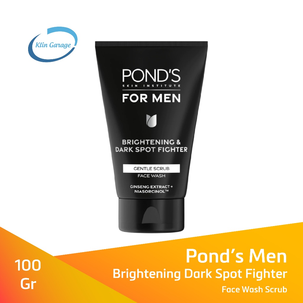 Jual Pond's Men Bright Boost Sabun Muka Scrub Mencerahkan & Pencerah ...