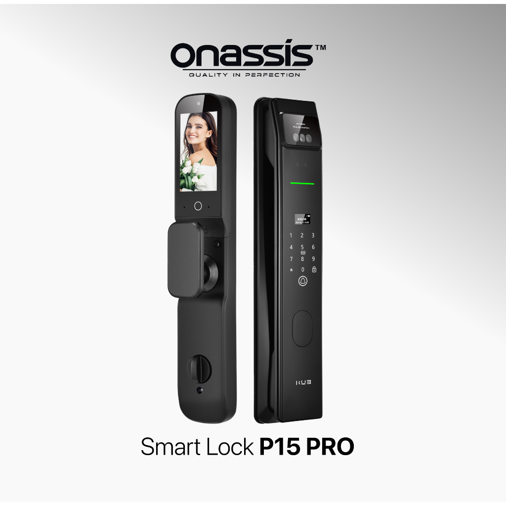 Jual Onassis Smart Lock P15 PRO - 3D FACE RECOGNITION | Shopee Indonesia