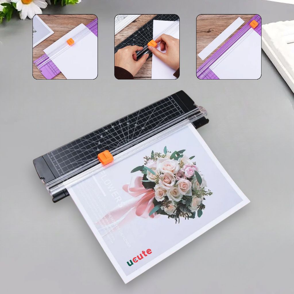 Jual Paper Trimmer Cutter Portable Alat Pemotong Kertas Presisi A4 ...