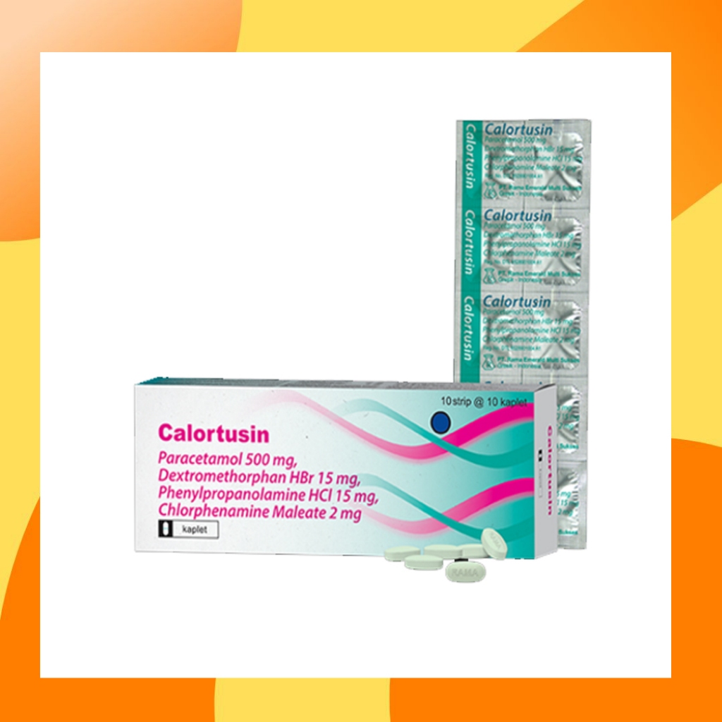 Jual Calortusin Tab - isi 10 kaplet ( strip ) | Shopee Indonesia