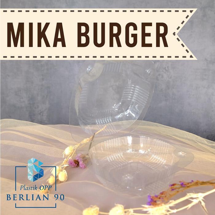 Jual ( 50 Pcs ) Mika Burger Hamburger - Mika Hamburger - Mika Roti ...