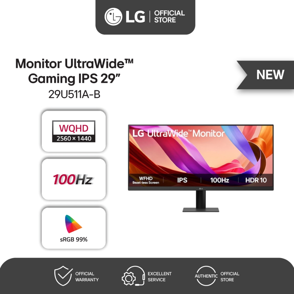 Jual LG Monitor UltraWide IPS 29" WFHD (2560x1080) - 100Hz Refresh Rate ...