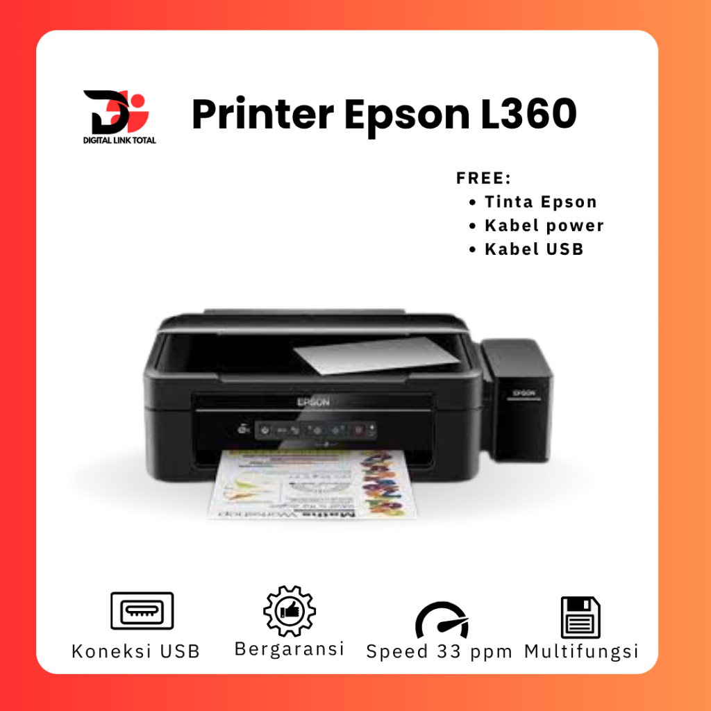 Jual Printer epson l360 scan copy print bekas siap pakai | Shopee Indonesia