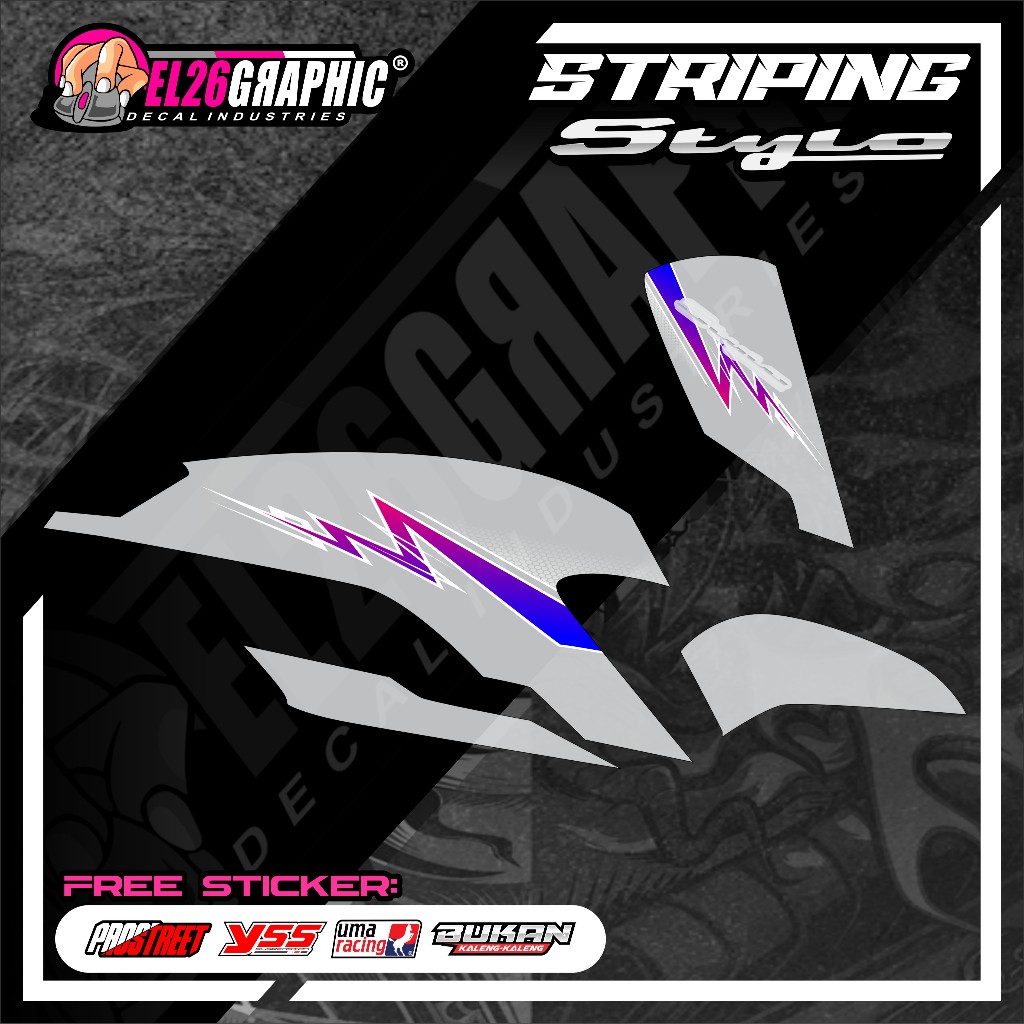 Jual STRIPING MOTOR STYLO MODEL TERBARU | Shopee Indonesia
