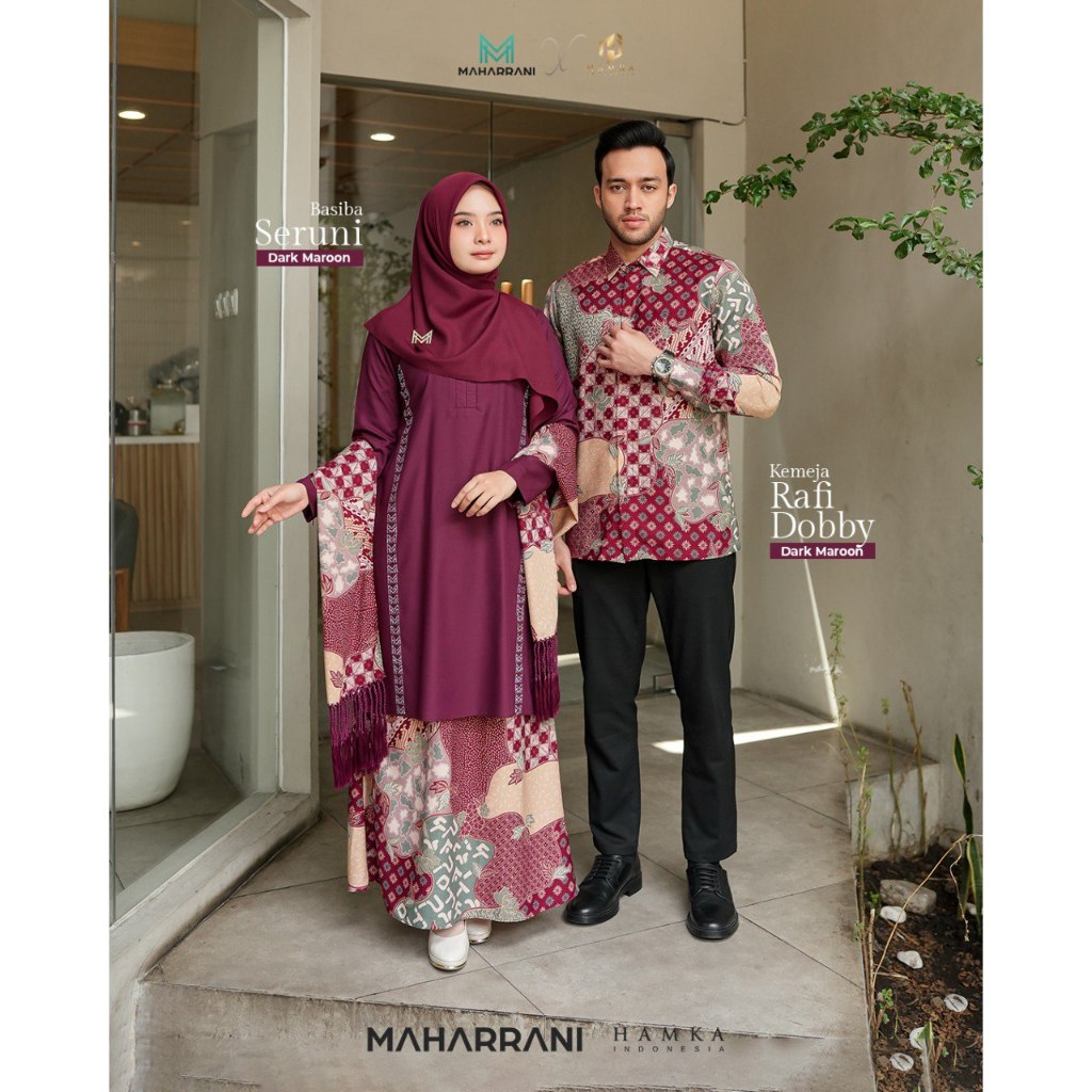 Jual Basiba Seruni X Hamka Indonesia - Couple - Seragaman - Tradisional ...