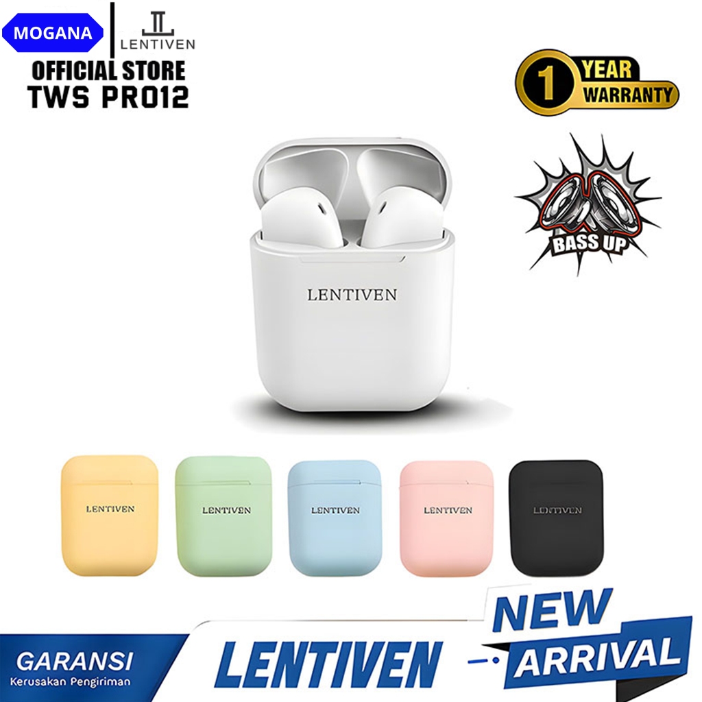 Jual MOGANA LENTIVEN Headset Bluetooth Earphone Wireless Stereo ...