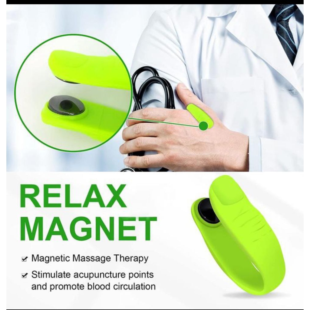 Jual Alat Pijat Tangan Sendi Jari Magnet Akupresur Finger CLIP Healthy ...