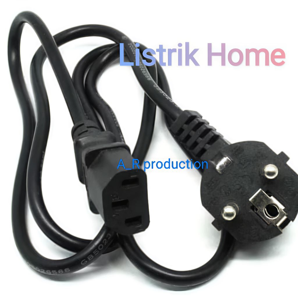 Jual Kabel power PC 1.5meter untuk Kabel computer/Kabel monitor /Kabel ...