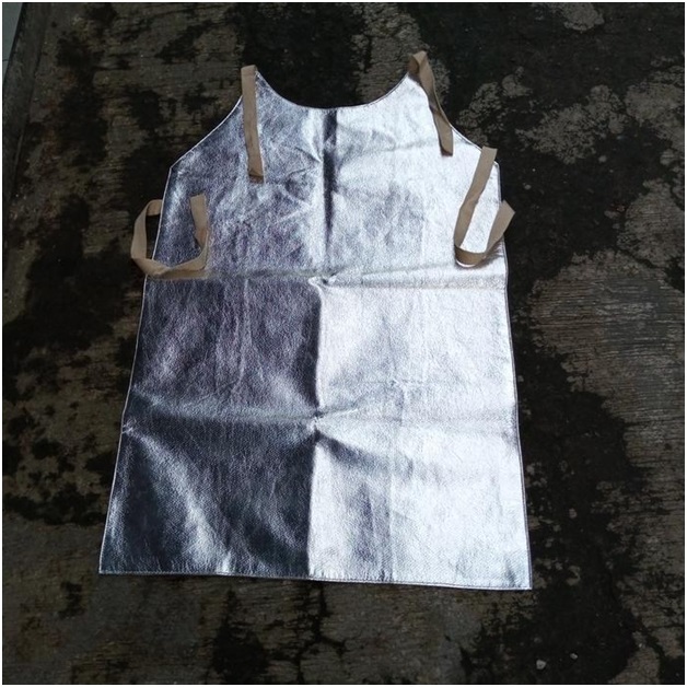Jual aluminized apparel resistant clothing blue eagle AL7 apron radiant ...