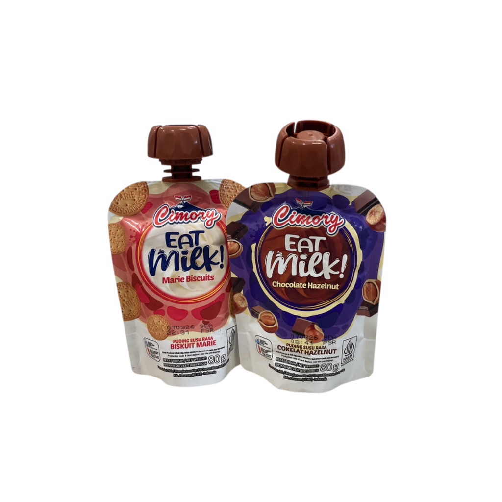 Jual CIMORY EAT MILK MARIE BISCUIT & CHOCOLATE HAZELNUT | Shopee Indonesia