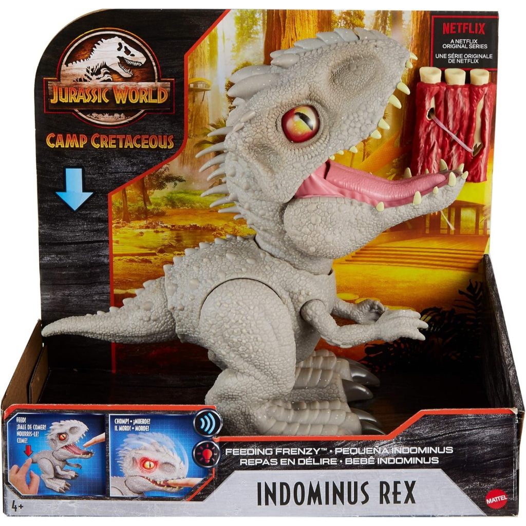 Jual Mattel Jurassic World Toys Camp Cretaceous Feeding Frenzy ...