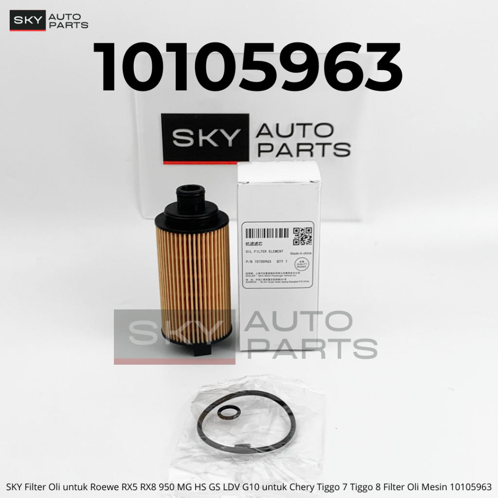 Jual Sky Oil Filter Oli Roewe RX5 RX8 950 MG HS GS LDV G10 Chery Tiggo ...
