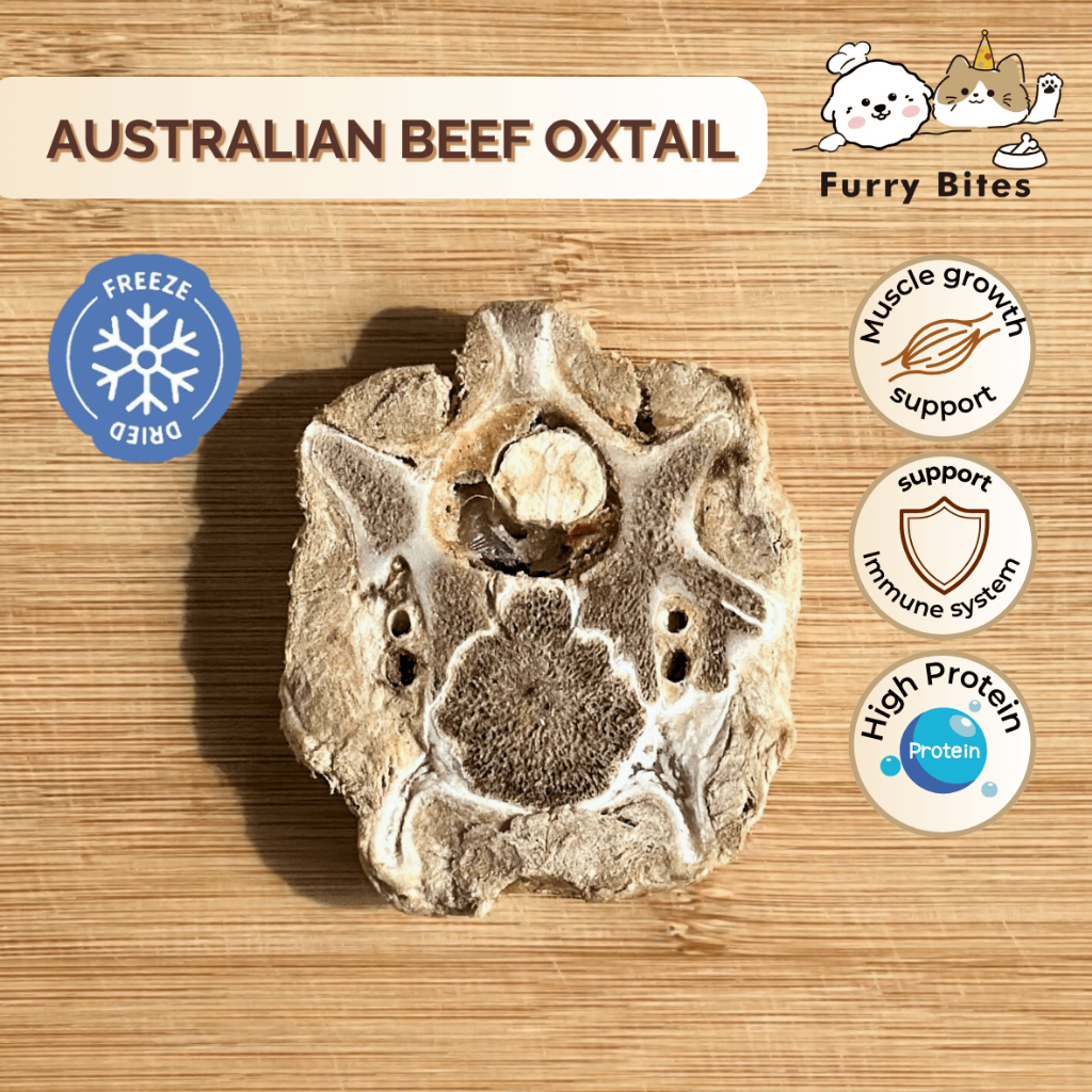 Jual Furry Bites – Freeze-Dried Australian Beef Oxtail | Treats for ...